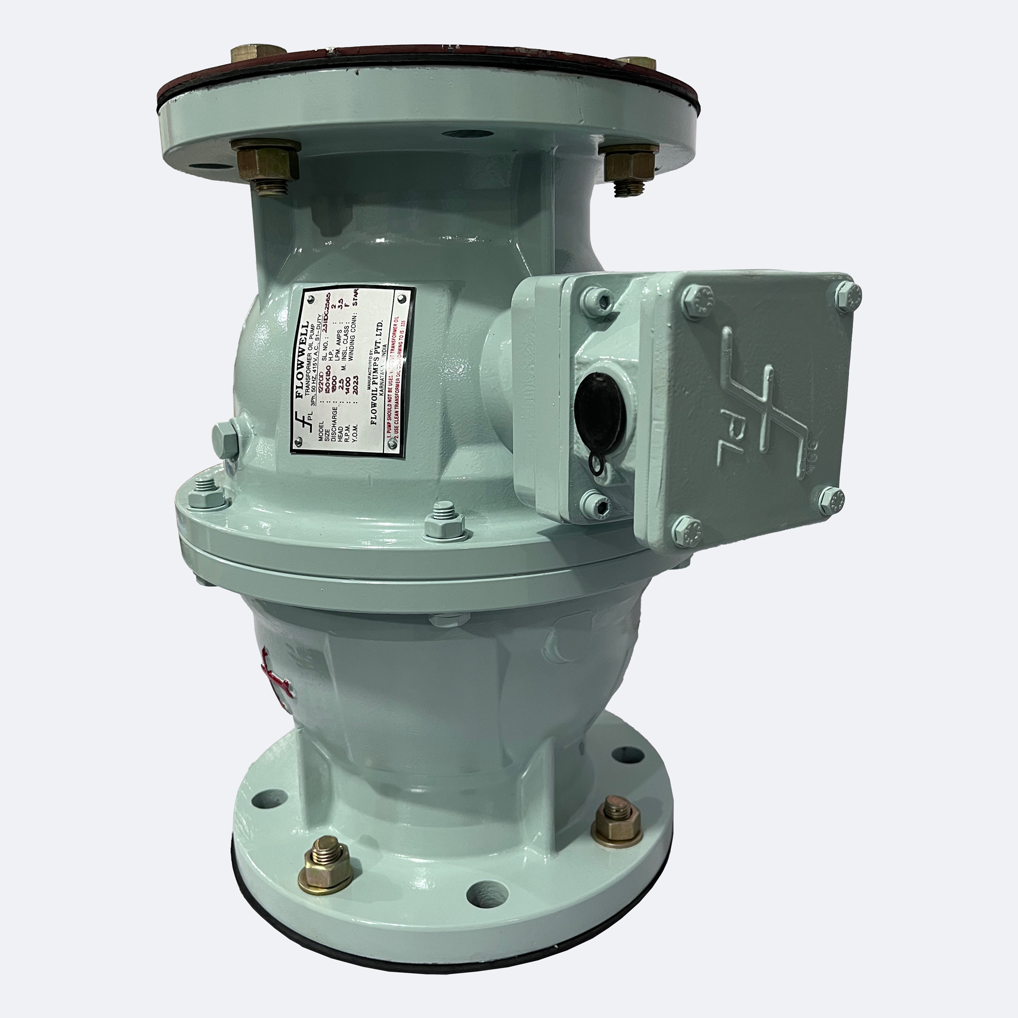 Glandless Transformer Oil Pump – Flow Oil Pumps